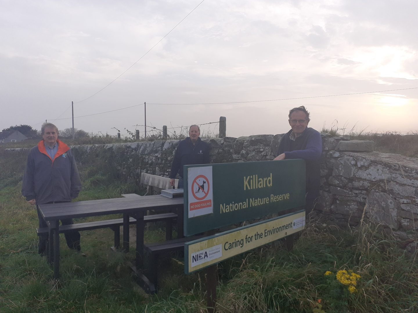 KILLARD NATURE RESERVE BENCHES AND TABLE – Lecale Conservation Association