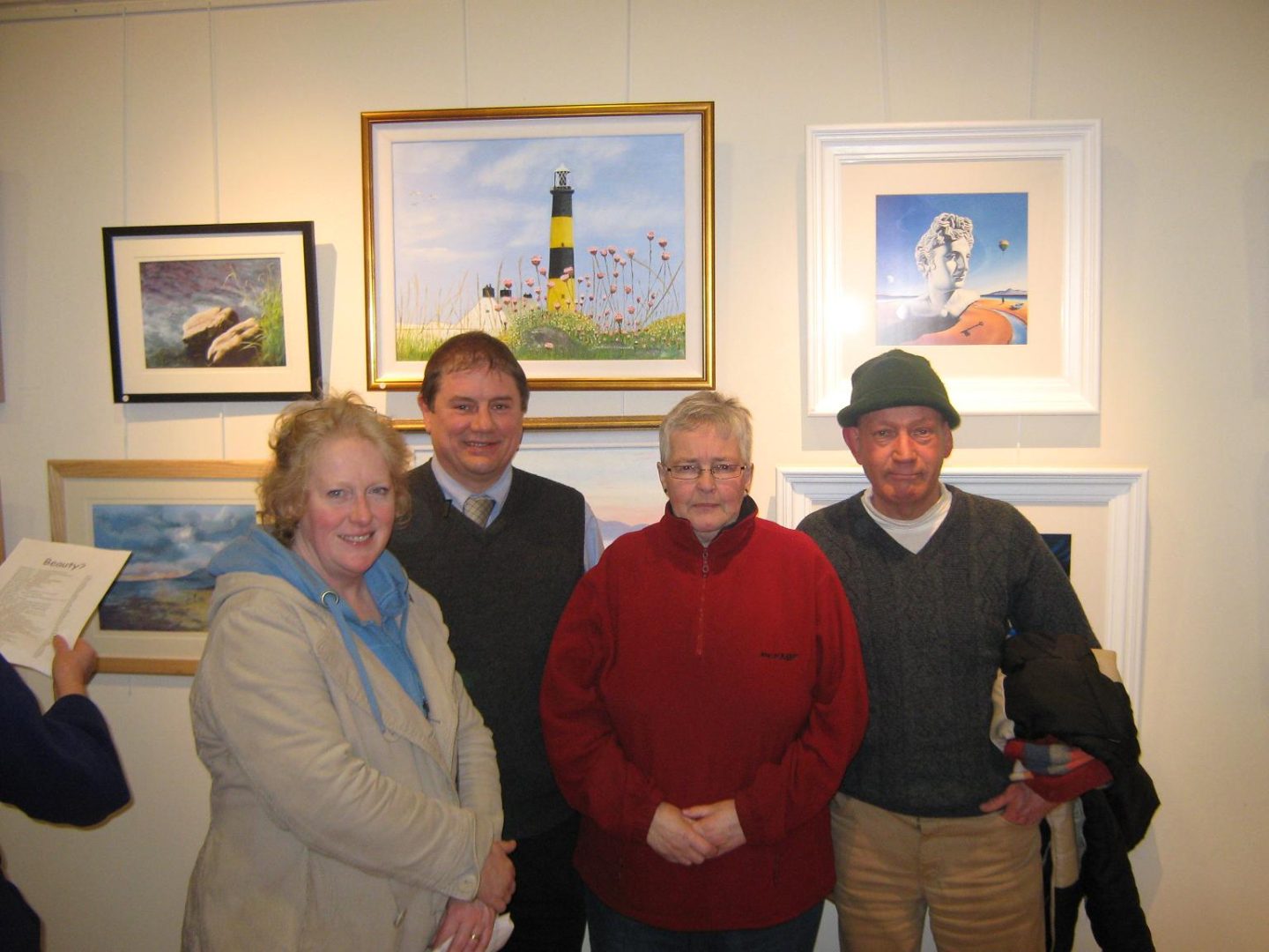 Artists’ Protest over East Down AONB 2009 – Lecale Conservation Association
